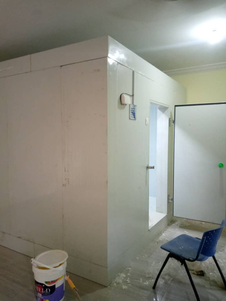 COLD ROOM INSTALLATION MAKELI FARMS